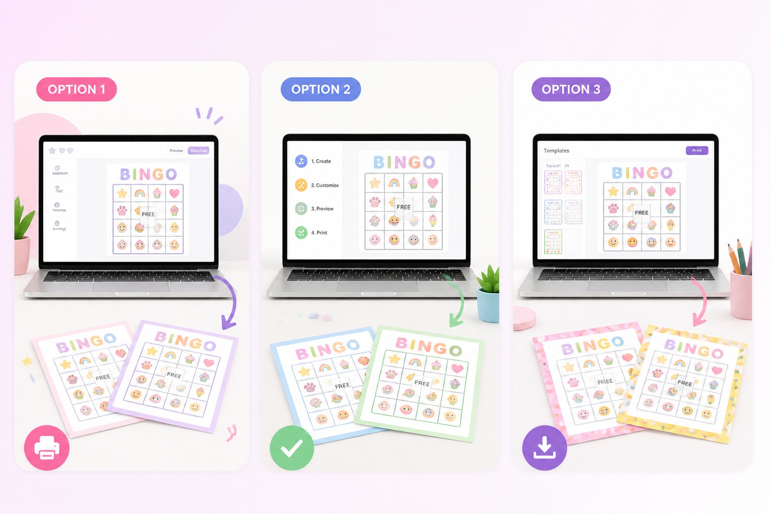 Free Bingo Card Generator: Create Printable Game Cards